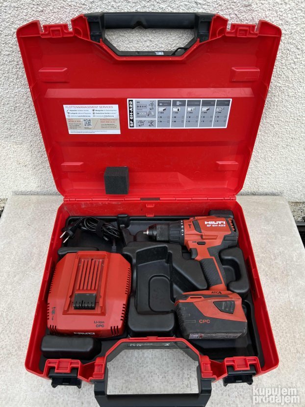 Hilti SF 6H A22 ATC Aku srafilica busilica Cekic 2021 God - KupujemProdajem