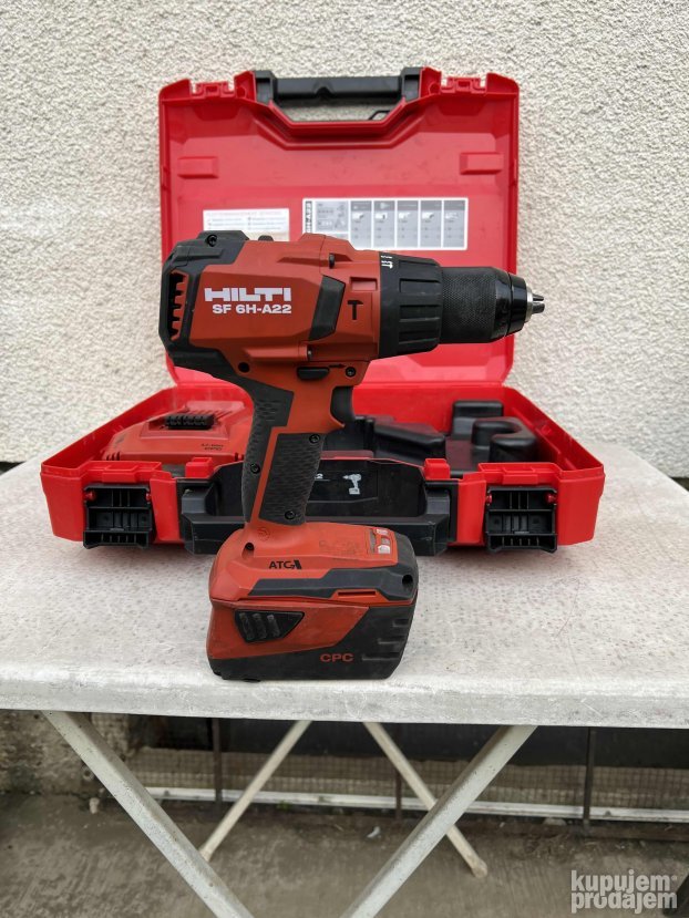 Hilti SF 6H A22 ATC Aku srafilica busilica Cekic 2021 God - KupujemProdajem