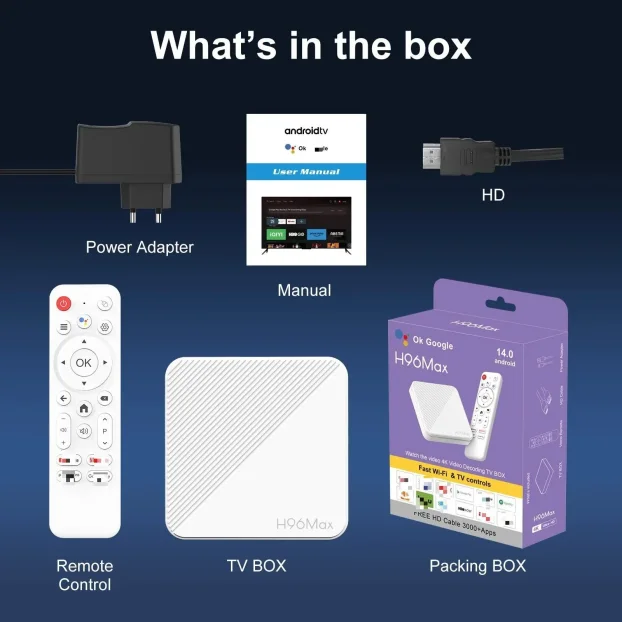 Android TV Box H96 Max Android 14 4k TV BOX - KupujemProdajem