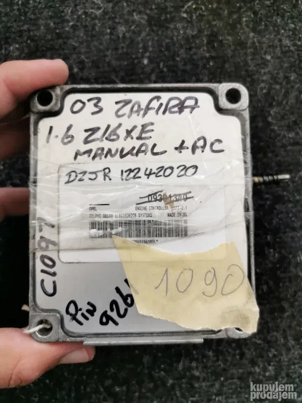 Motorni računar set OPEL Z14XE 1.6 Z16XE Z16SE HSFI 2.1 - KupujemProdajem