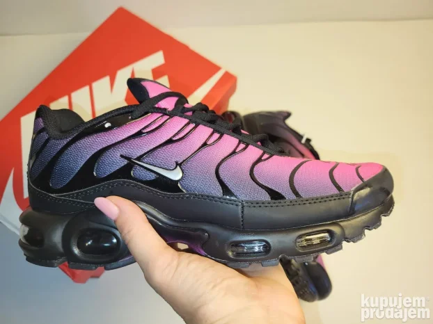 NIKE TN, Air Max Plus Pink Gradient Roze Crno TN Patike - KupujemProdajem