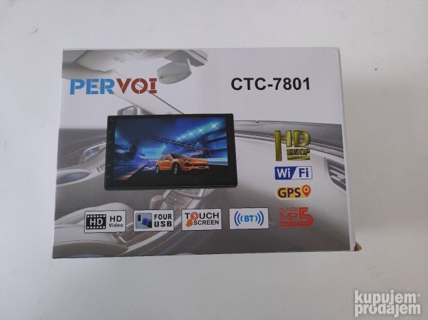 Pervoi CTC-7801 Multimedija auto radio NOVO QW - KupujemProdajem