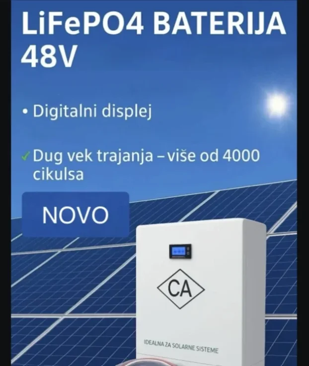 Solarna baterija LIFeP04 120ah 6150w/h SOLARNA BATERIJA 6kw ...
