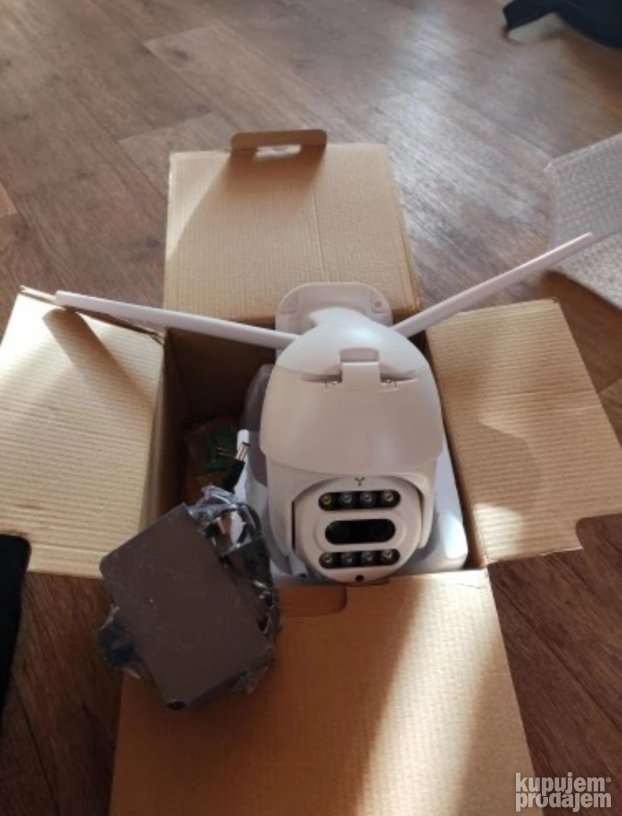 BEZICNI VIDEO NADZOR IP wifi PTZ smart kamera sa rotacijom - KupujemProdajem