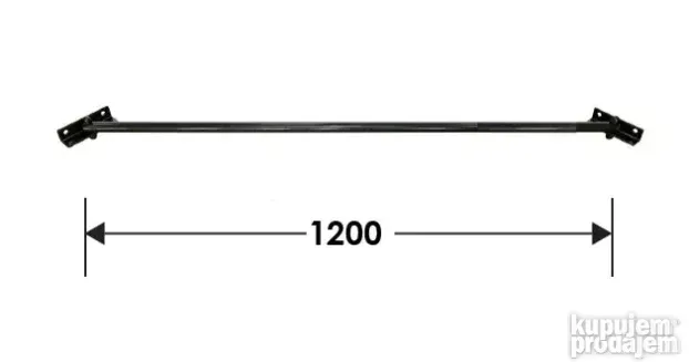 Ugaono vratilo - šipka za zgibove - KupujemProdajem