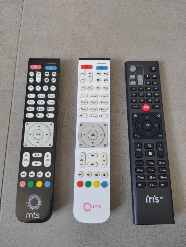 Daljinski za IPTV Mts Supernova - KupujemProdajem