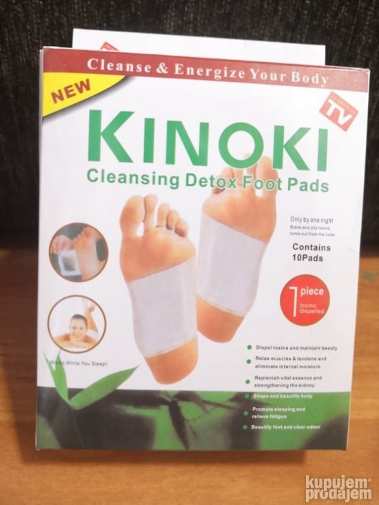 Kinoki - Flasteri za detoksikaciju 10 kom - KupujemProdajem