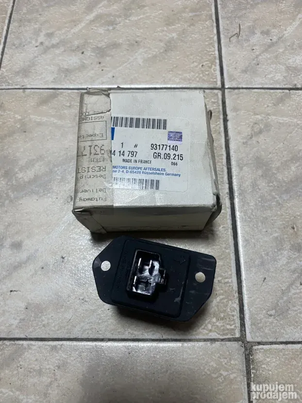 Rezistor-otpornik grejanja OPEL Vivaro A B GM - KupujemProdajem