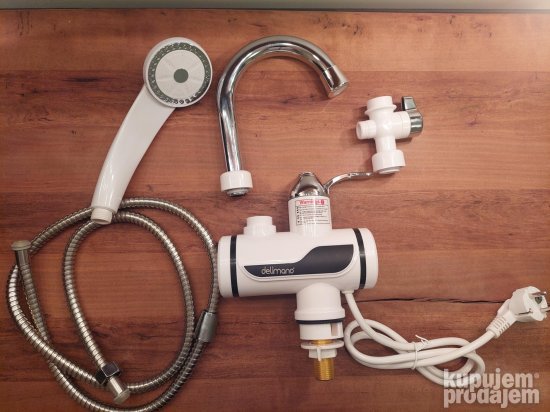 Protocna cesma bojler - slavina sa grejacem Delimano replika ...
