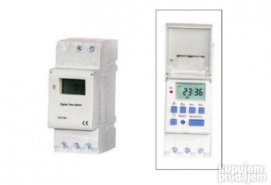 Digitalni tajmer 16A - 220V - WEEKLY TIMER - KupujemProdajem