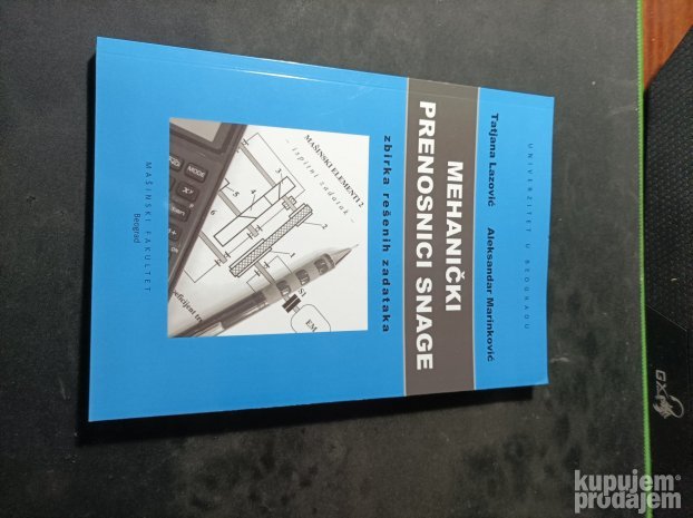 Mehanički prenosnici snage - Lazović Marinković - KupujemProdajem