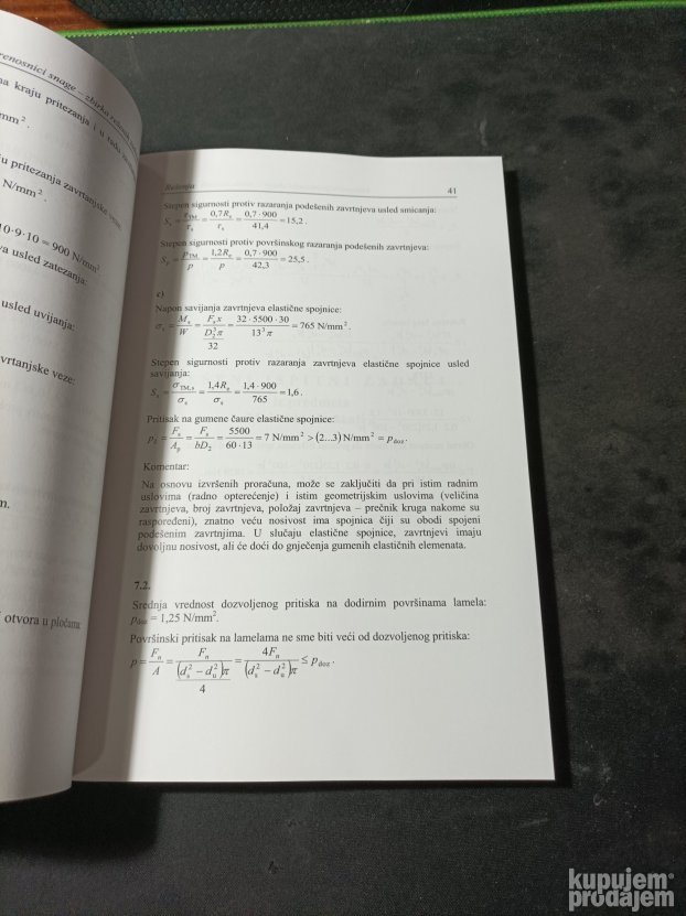 Mehanički prenosnici snage - Lazović Marinković - KupujemProdajem