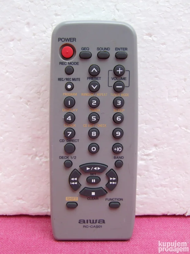 Aiwa RC-CAS01 daljinski upravljac ORIGINAL + GARANCIJA! - KupujemProdajem