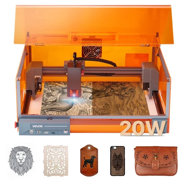 CNC Laserski graver, 20W, mašina za lasersko graviranje - KupujemProdajem