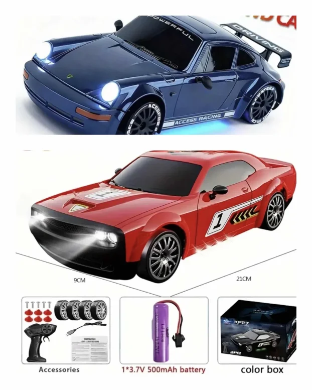 Rc automobil 4x4 na daljinski za drift i trke Porsche i Dodž ...