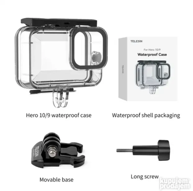 GoPro 13 12 11 10 9 Black vodootporno kuciste - KupujemProdajem
