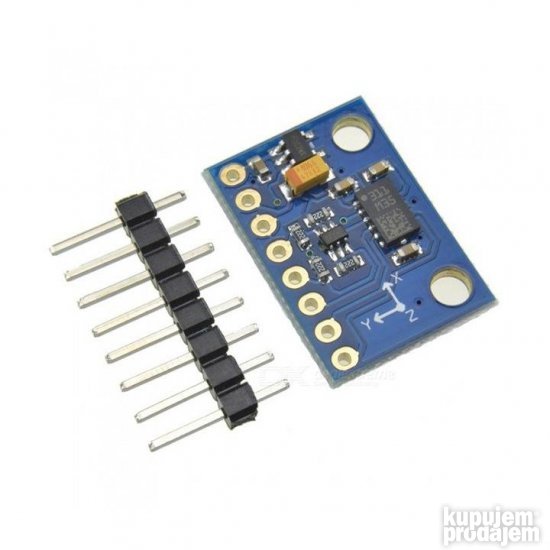 Arduino kompas Napajanje: 3 - 5V Ugrađeno: 12bit AD konvert ...