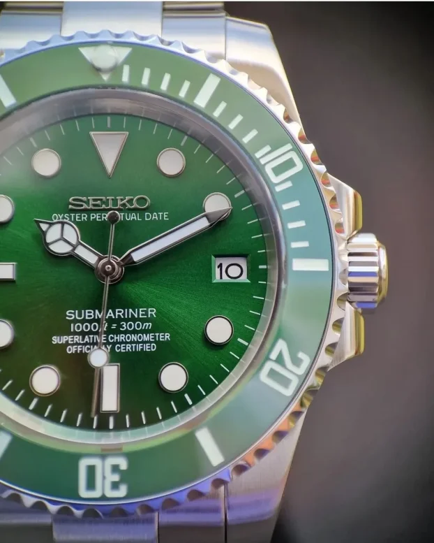 Seiko Hulk Mod - Seiko Submariner Hulk SEIKO MOD - KupujemProdajem
