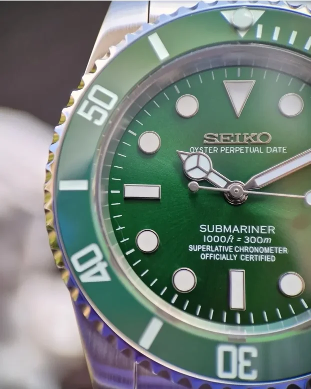 Seiko Hulk Mod - Seiko Submariner Hulk SEIKO MOD - KupujemProdajem