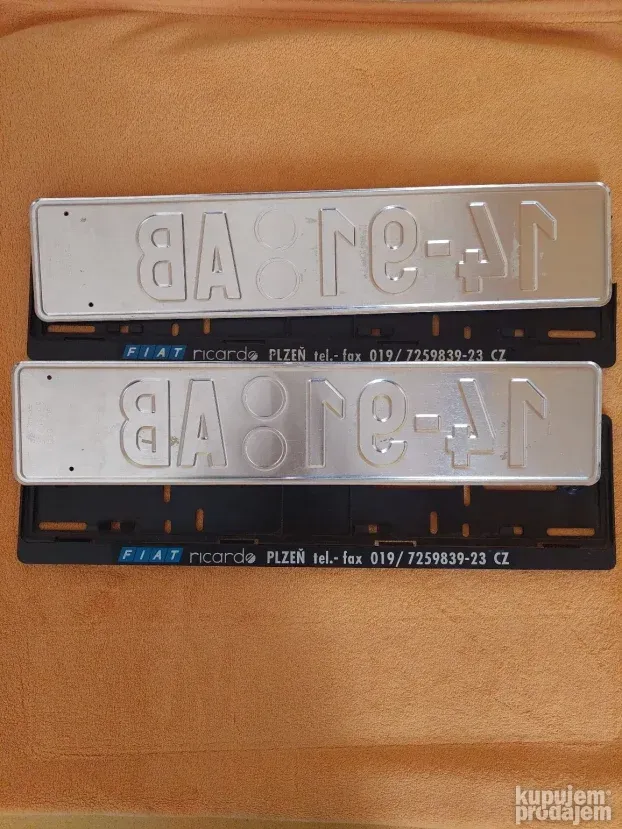 Strane tablice Češka - KupujemProdajem