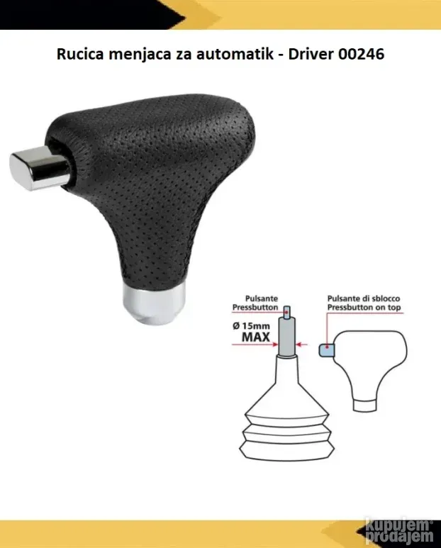 Rucica menjaca za automatik - Driver 00246 - KupujemProdajem