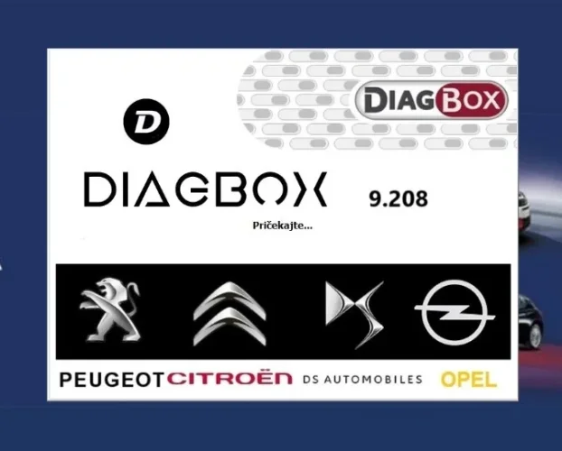 DIAGBOX 9.208 Pezo Citroen najnoviji Lexia - KupujemProdajem