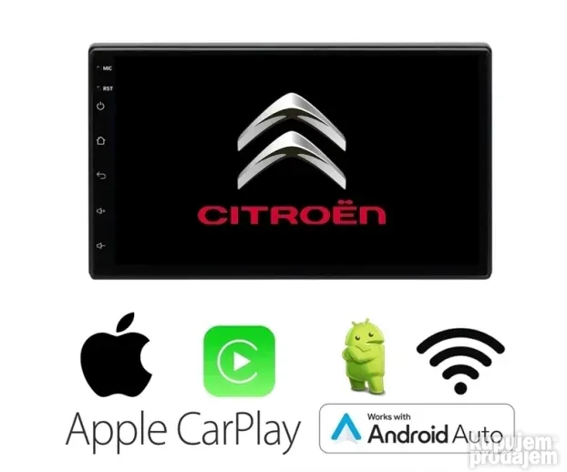 Multimedija navigacija citroen c3 android,car play crna - KupujemProdajem
