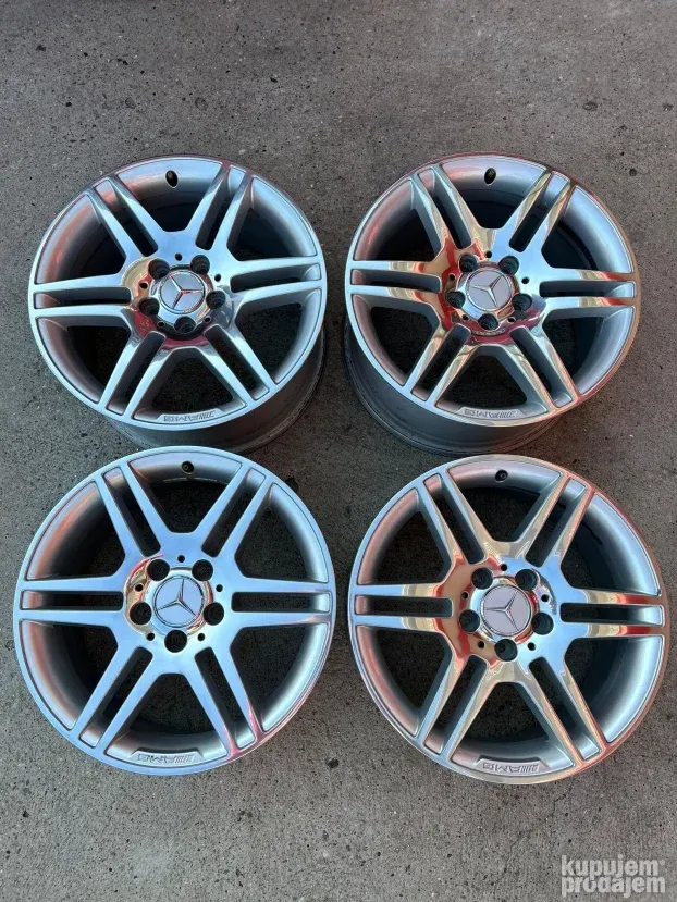 Mercedes C Class W204 Alu Felne Original AMG R17 5x112 - KupujemProdajem