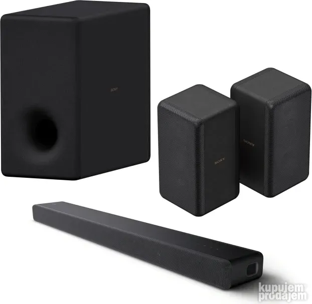 Sony HT A3000 + SA RS3S rear speakers + SA SW3 subwoofer - KupujemProdajem