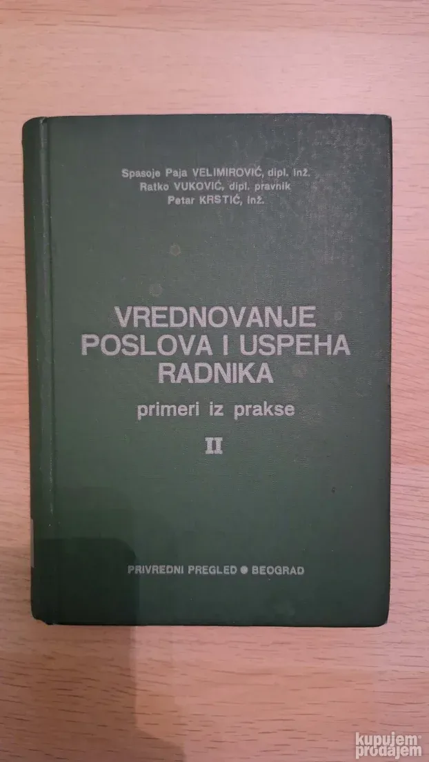 Vrednovanje Poslova i Uspeha Radnika Primeri iz Prakse - KupujemProdajem