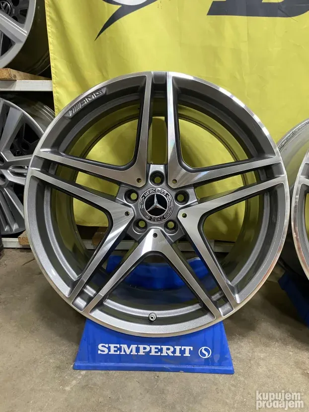 NOVO ORIGINAL AMG 5x112 19 Alu felne Mercedes C63 uze/sire ...