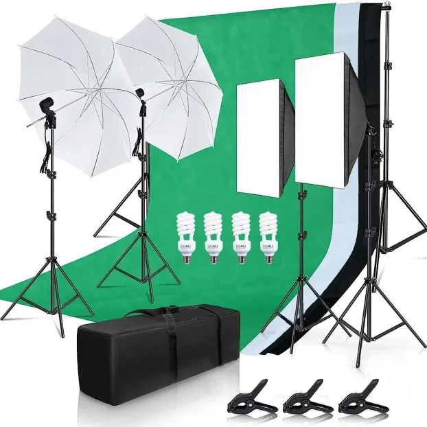 Andoer Premium Video Foto Studio Rasveta Softbox Fluo 5500K ...