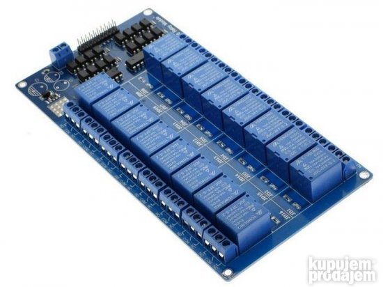 Arduino relejni modul 5V (16 kanala) - KupujemProdajem
