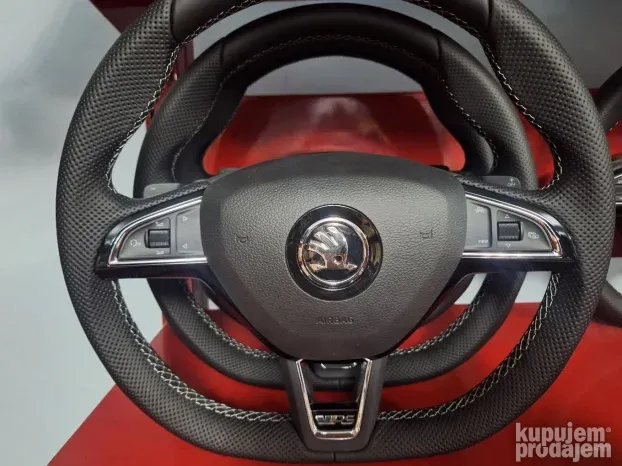 Volan Skoda Octavia A7 VRS shifteri NOVO - KupujemProdajem