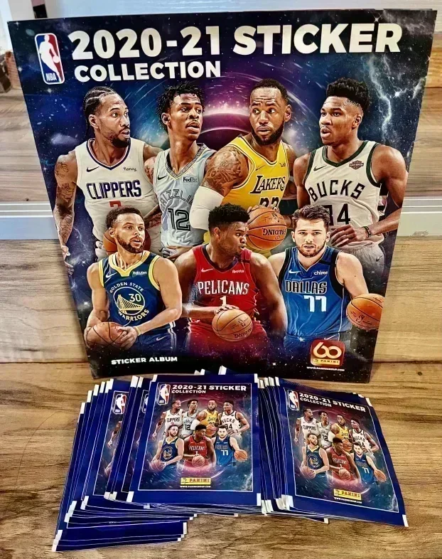NBA sezona 2021 godina 50 punih kesica i PRAZAN album PANINI ...