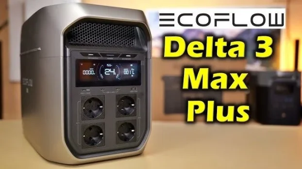 Ecoflow Delta 3 MAX PLUS NOVO - KupujemProdajem