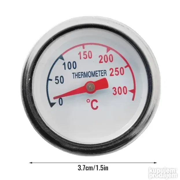 Termometar za rostilj na plin ugradni 0-300c termomer 37mm ...