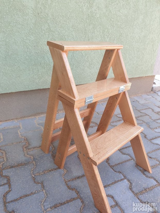 Stolica ili merdevina sa tri stepenika - KupujemProdajem