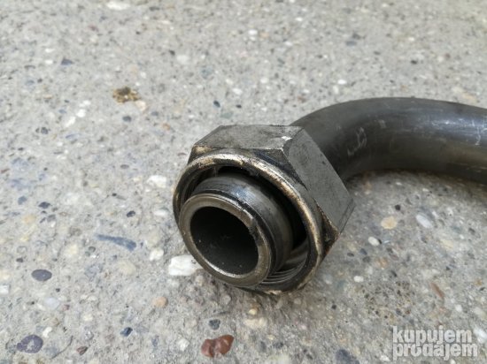 Metalna cev za hidrauliku Fi 38mm sa spojkama M52x2 - KupujemProdajem