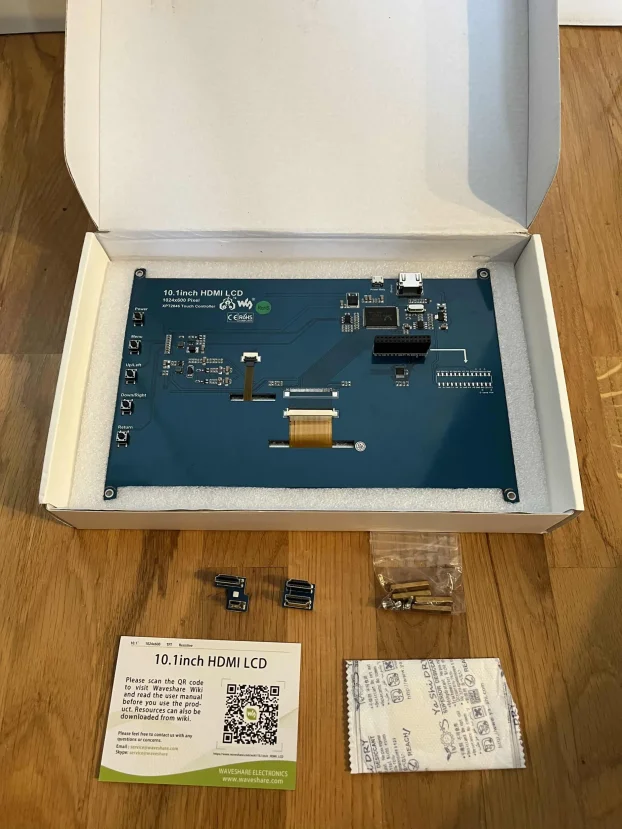 Waveshare 10" Display, HDMI, 1024x600 - NOVO - KupujemProdajem