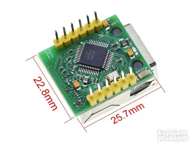 W5500 lite mrežni (LAN) modul TCP/IP STM32/Arduino - KupujemProdajem