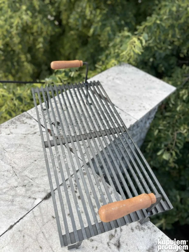 Roštilj rešetka čelik 8x8mm firkant - KupujemProdajem