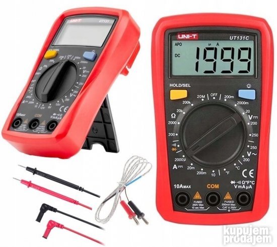 Digitalni multimetar UNI-T UT131C - KupujemProdajem