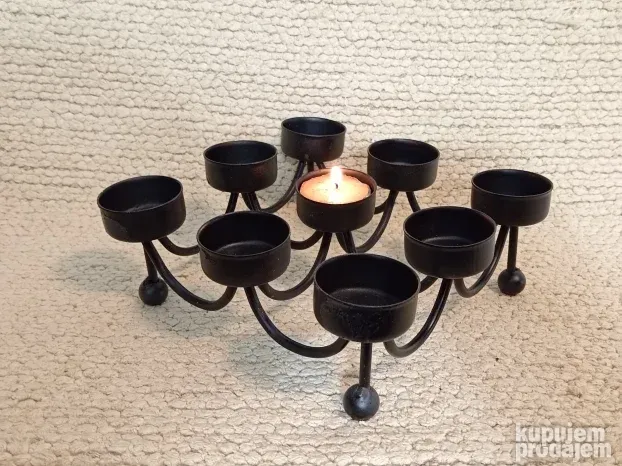 Svecnjak kovano gvozdje - KupujemProdajem