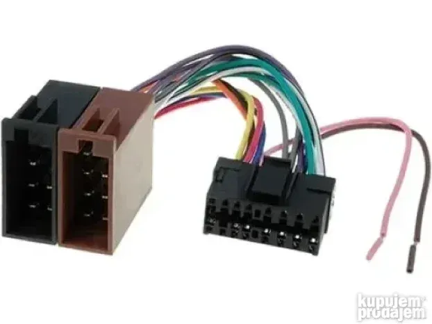 ISO Konektor adapter za radio zenski euro dzek - Sony ZRS-58 - KupujemProdajem