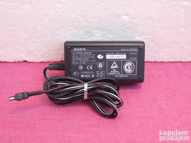 Sony AC-LS1A adapter 4.2V 1.5A ORIGINAL + GARANCIJA! - KupujemProdajem