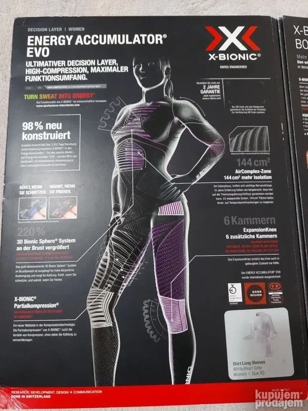 Aktivni ves XBionic - KupujemProdajem