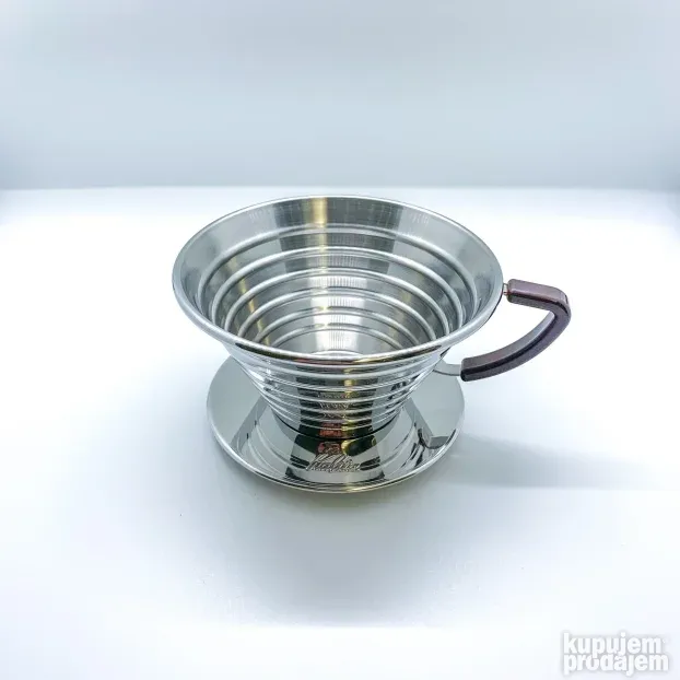 Kalita Wave 185 Metalni Driper za pripremu filter kafe - KupujemProdajem