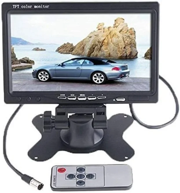 7inch TFT LCD Auto Monitor 800x480 2AV Daljinski Postolje - KupujemProdajem