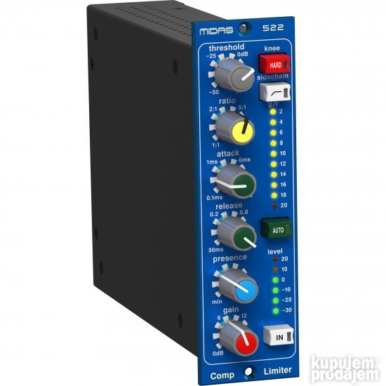 Midas Compressor Limiter 522 V2 Modular Compressor - KupujemProdajem